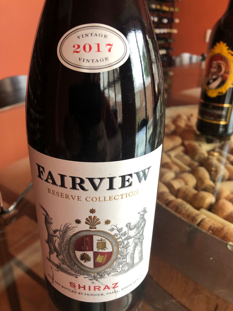 2020 Fairview Shiraz Reserve Collection, South Africa, Coastal Region ...