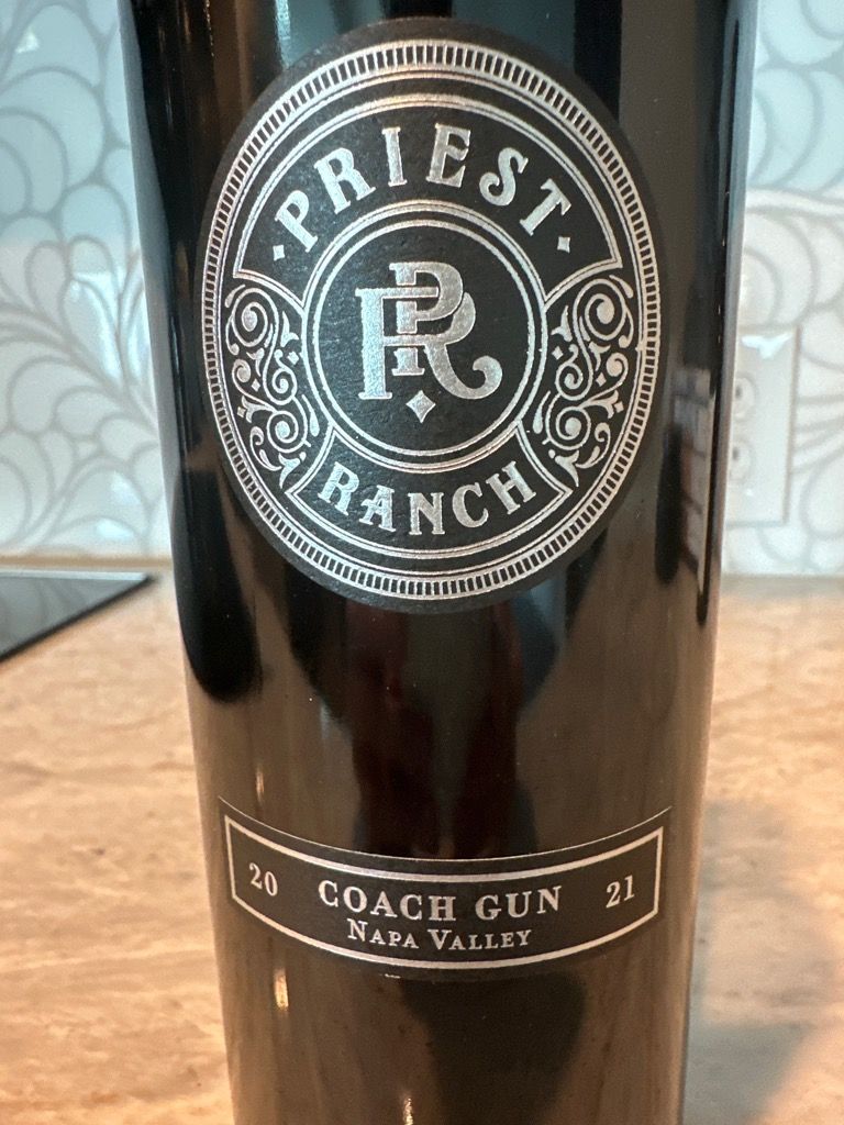 2021 Priest Ranch Coach Gun, USA, California, Napa Valley - CellarTracker