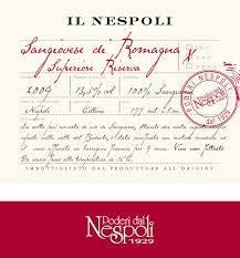 2019 Poderi' dal Nespoli Sangiovese di Romagna Superiore Riserva Il ...