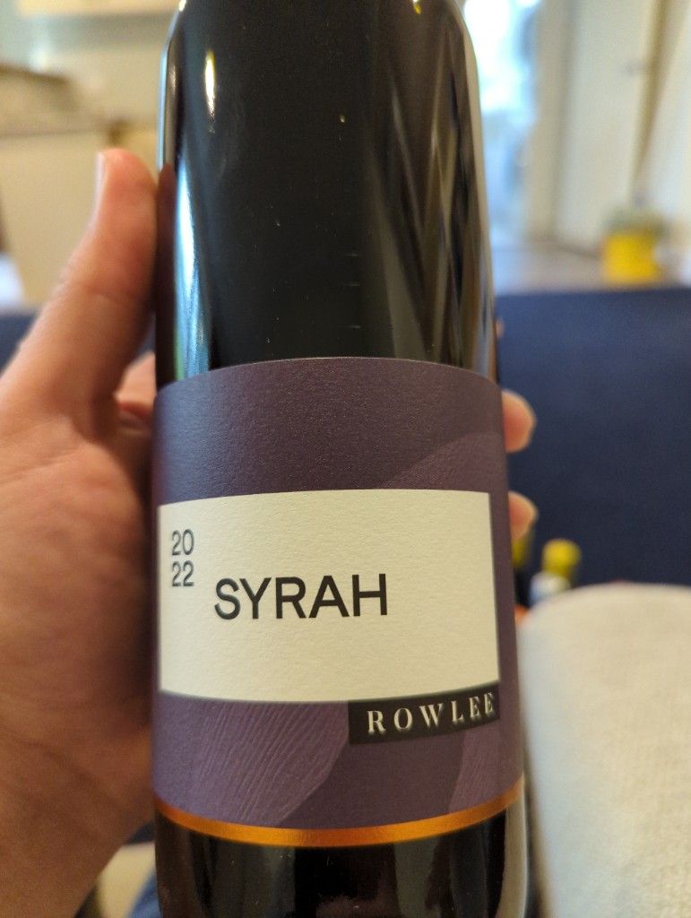 2021 Rowlee Wines Syrah, Australia, New South Wales, Central Ranges ...