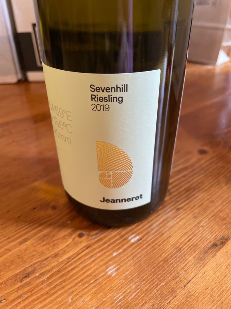 2019 Jeanneret Riesling Sevenhill, Australia, South Australia, Mount ...