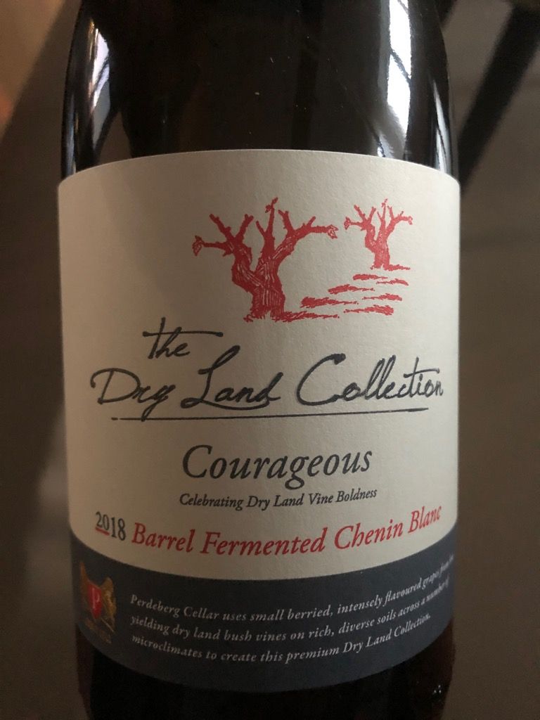 2021 Perdeberg Chenin Blanc The Dry Land Collection Barrel Fermented, South Africa, Coastal ...