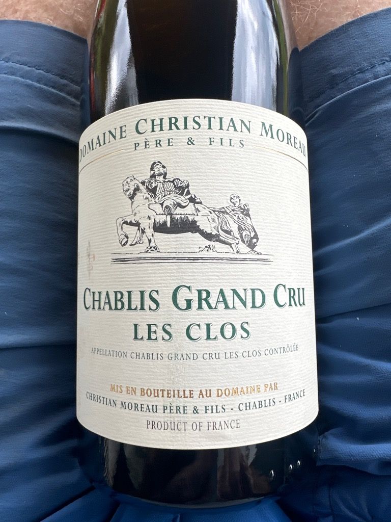 2022 Domaine Christian Moreau Père et Fils Chablis Grand Cru Les Clos ...