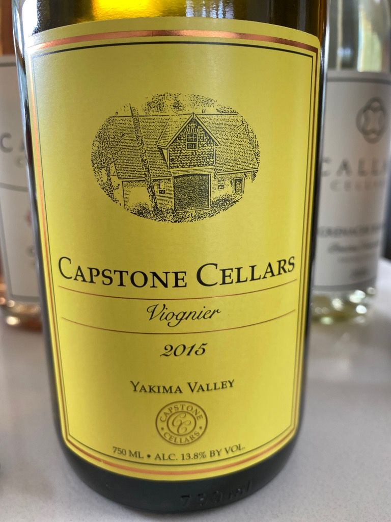 2020 Capstone Cellars Viognier, USA, Washington, Columbia Valley ...