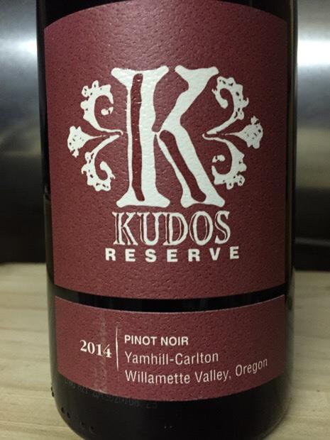 2014 NW Wine Company Pinot Noir Kudos Reserve, USA, Oregon, Willamette ...