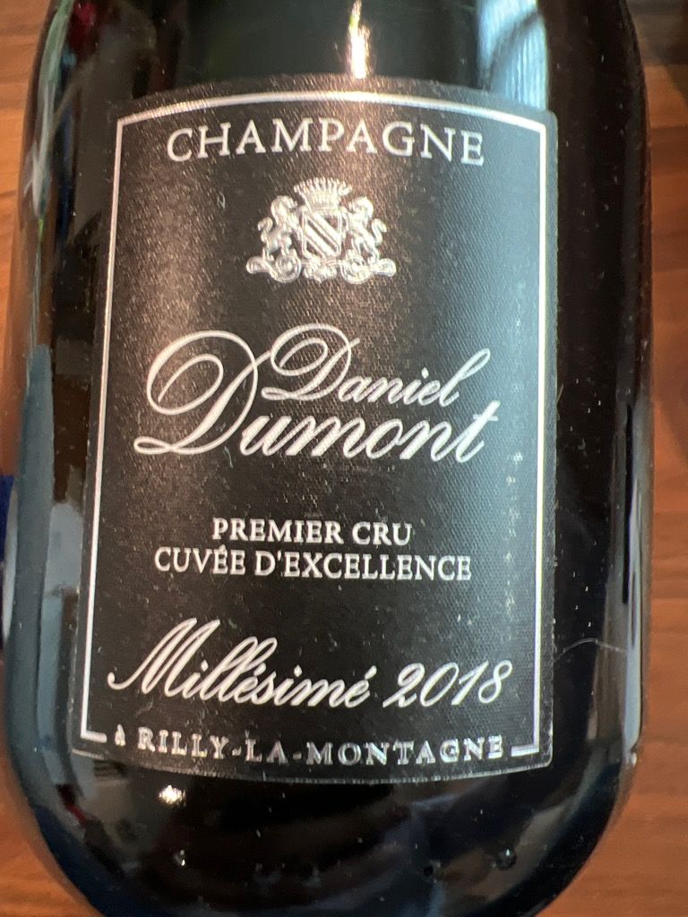 2019 Daniel Dumont Champagne Premier Cru Cuvée d'Excellence, France, Champagne, Champagne ...