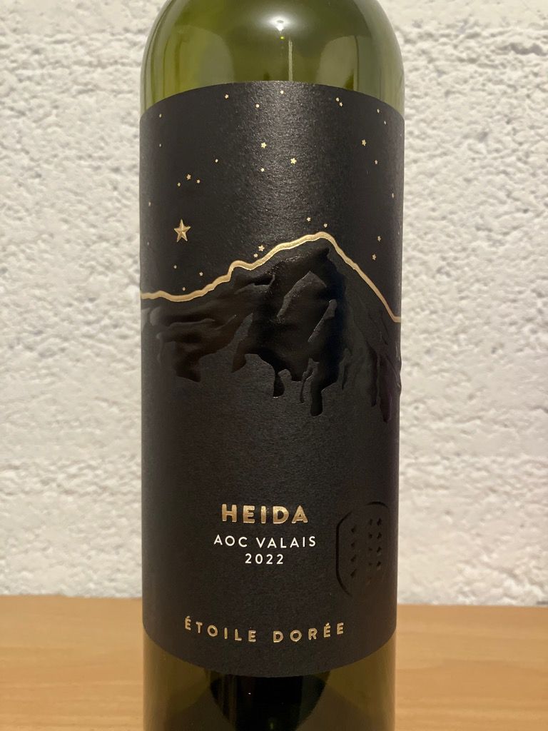 2023 Étoile Dorée Heida, Switzerland, Valais - CellarTracker