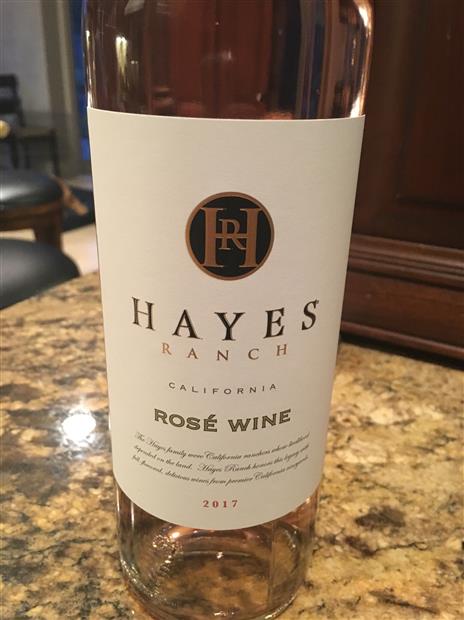 2020 Hayes Ranch Rosé Wine, USA, California - CellarTracker