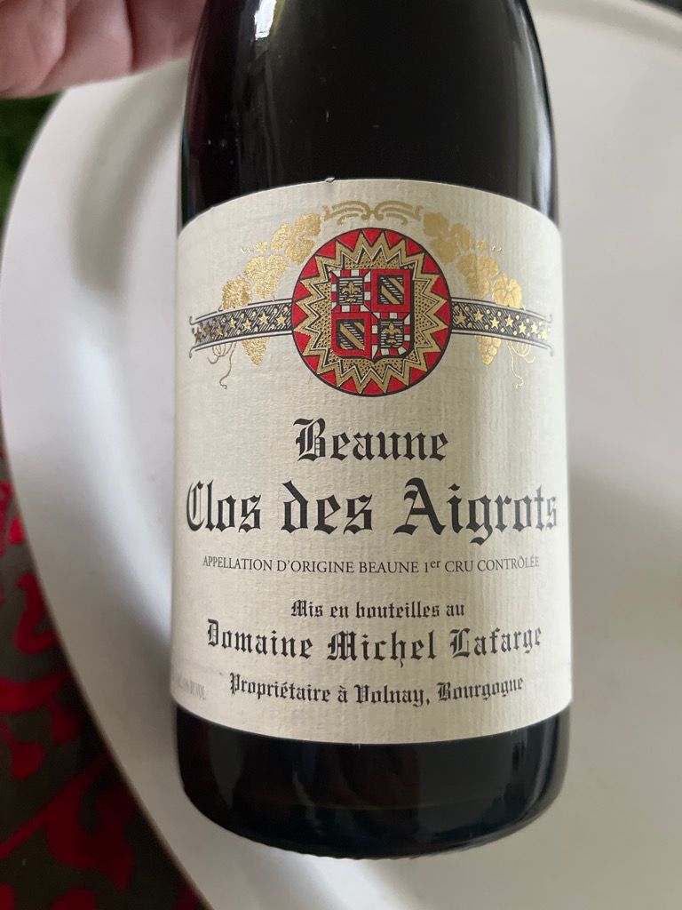 2023 Domaine Michel Lafarge Beaune 1er Cru Clos des Aigrots, France ...