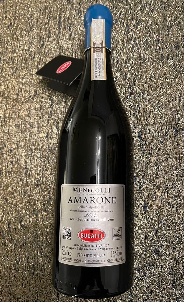 2013 Menegolli Amarone della Valpolicella Bugatti, Italy, Veneto ...
