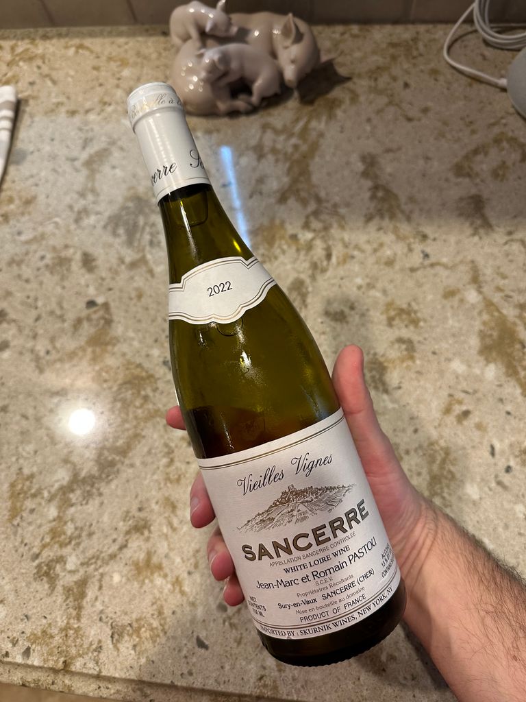2023 Domaine Pastou Sancerre Vieilles Vignes, France, Loire Valley ...