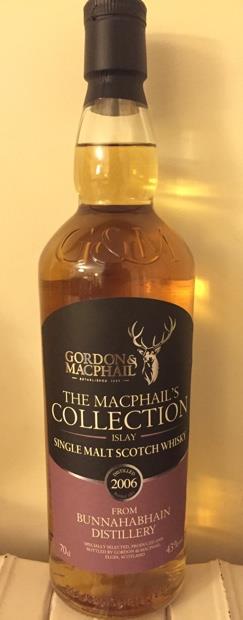 2006 Bunnahabhain Gordon & MacPhail "The MacPhail's Collection" Single ...