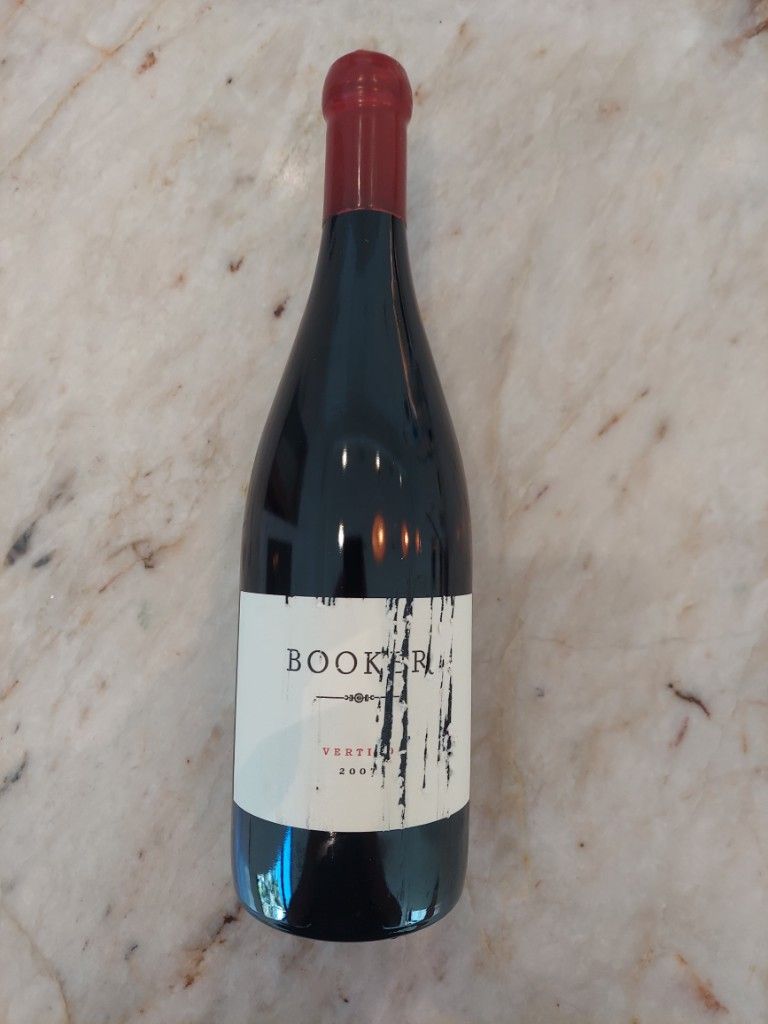 Community Tasting Notes - 2007 Booker Vineyard Vertigo 28 - CellarTracker