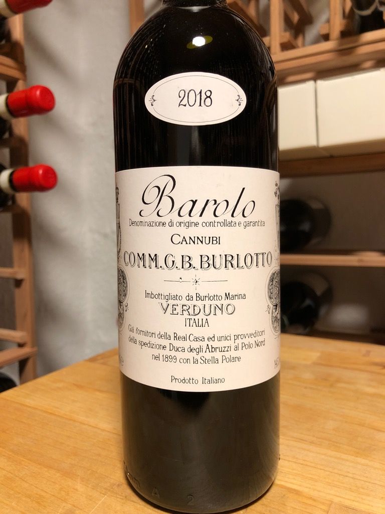 2019 Comm. G.B. Burlotto Barolo Cannubi, Italy, Piedmont, Langhe ...