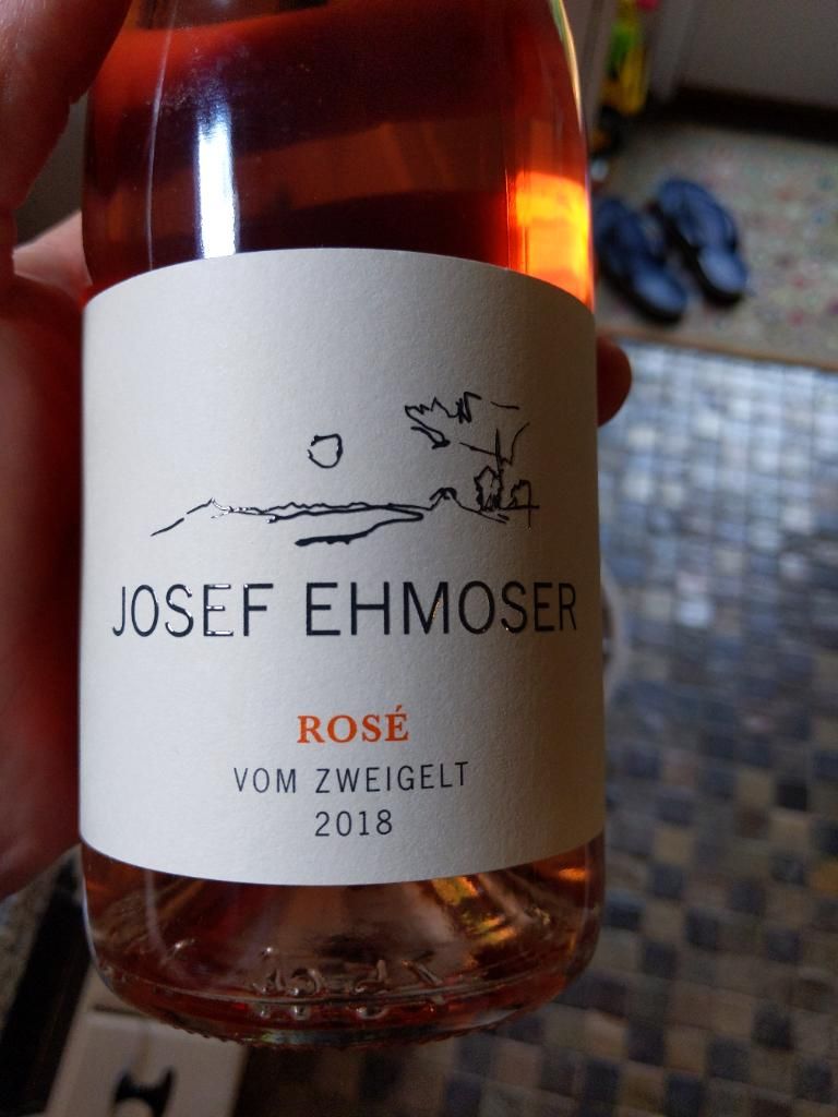 2018 Josef Ehmoser Zweigelt Rosé, Austria, Niederösterreich, Wagram ...