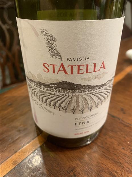 2017 Famiglia Statella Etna, Italy, Sicily, Etna DOC - CellarTracker