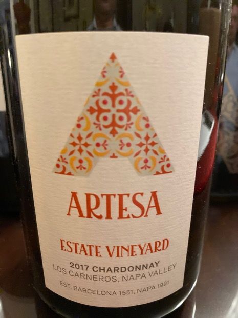 2017 Artesa Chardonnay Carneros, USA, California, Napa / Sonoma ...