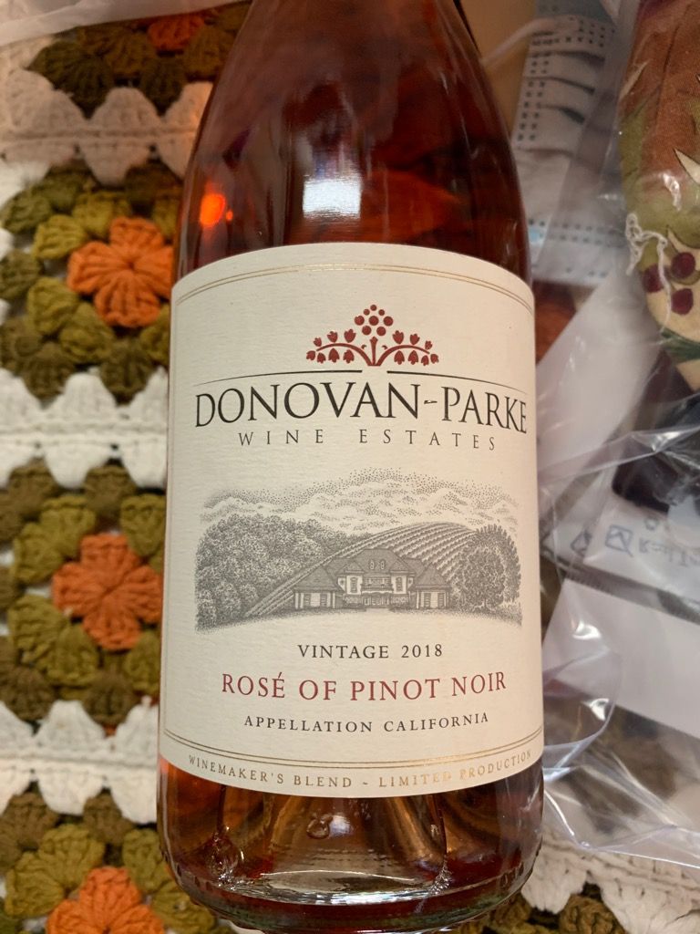 2018 Donovan-Parke Pinot Noir Rosé, USA, California, Sonoma County ...