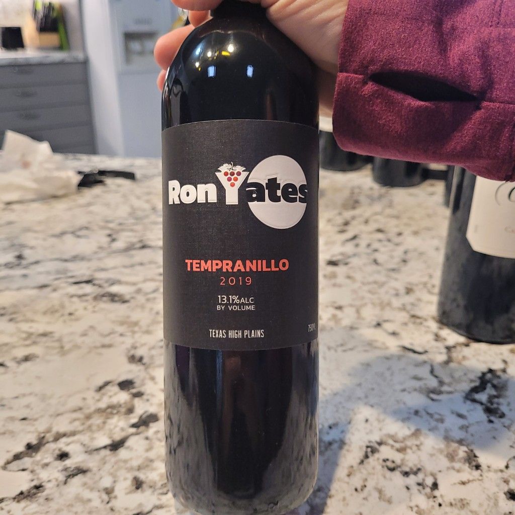 2020 Ron Yates Tempranillo, USA, Texas, Texas High Plains - CellarTracker