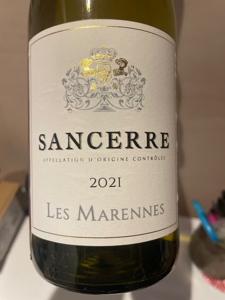 2021 Cave des Vins de Sancerre Sancerre Les Marennes, France, Loire ...