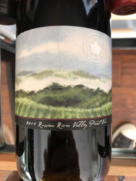 2014 George Wine Company Pinot Noir Sonoma Coma, USA, California ...