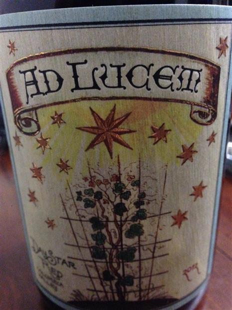 2014 Lady Hill Ad Lucem Daystar Red, USA, Washington, Columbia Valley ...