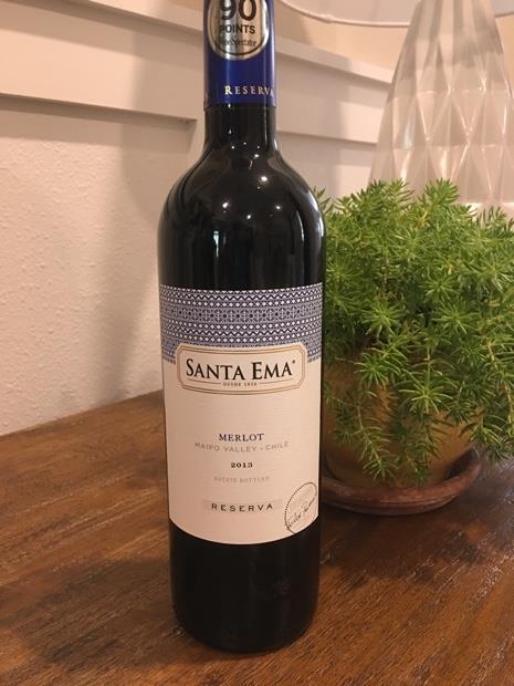 2013 Santa Ema Merlot Reserva, Chile, Maipo Valley - CellarTracker