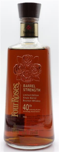 NV Four Roses Distillery Single Barrel Limited Edition 40th Year Jim ...