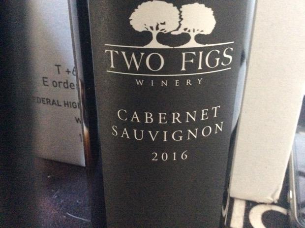 2015 Two Figs Winery Cabernet Sauvignon, Australia, New South Wales ...