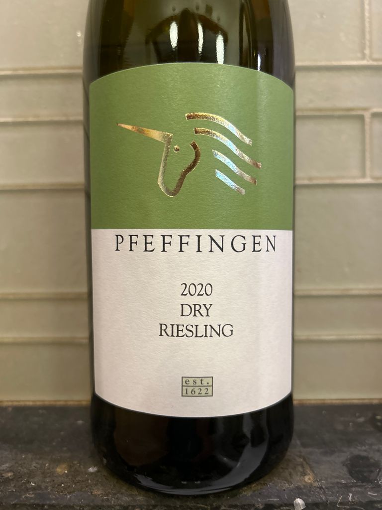 2020 Weingut Pfeffingen Dry Riesling, Germany, Pfalz - CellarTracker
