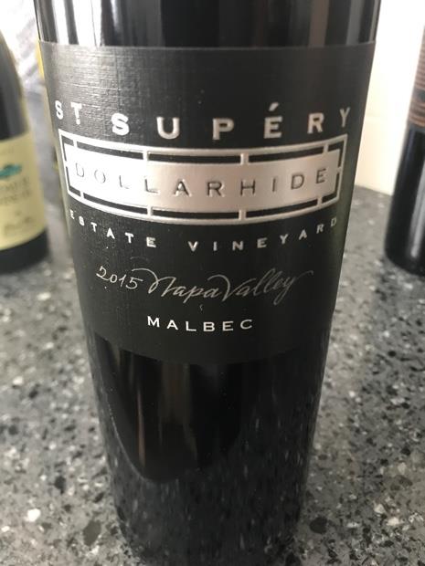 2015 St. Supéry Malbec Dollarhide Estate, USA, California, Napa Valley ...