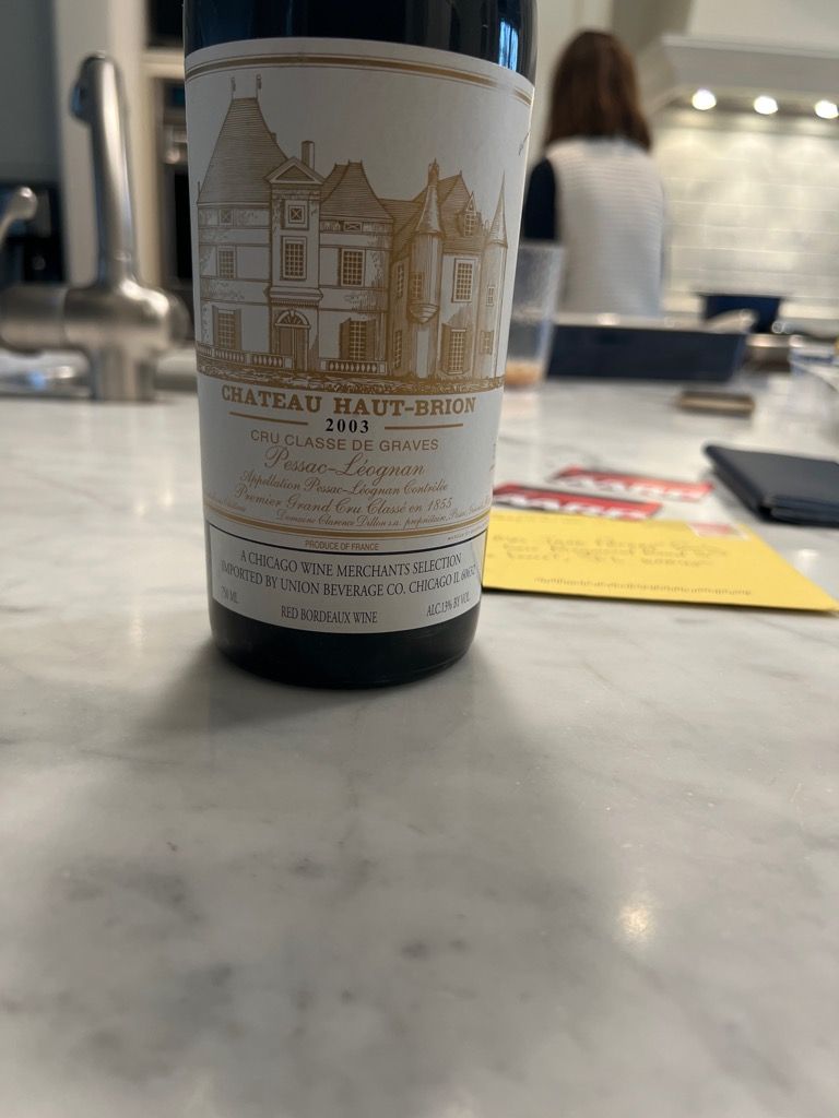 2003 Château Larrivet-Haut-Brion Bordeaux de Larrivet Haut-Brion Rosé ...