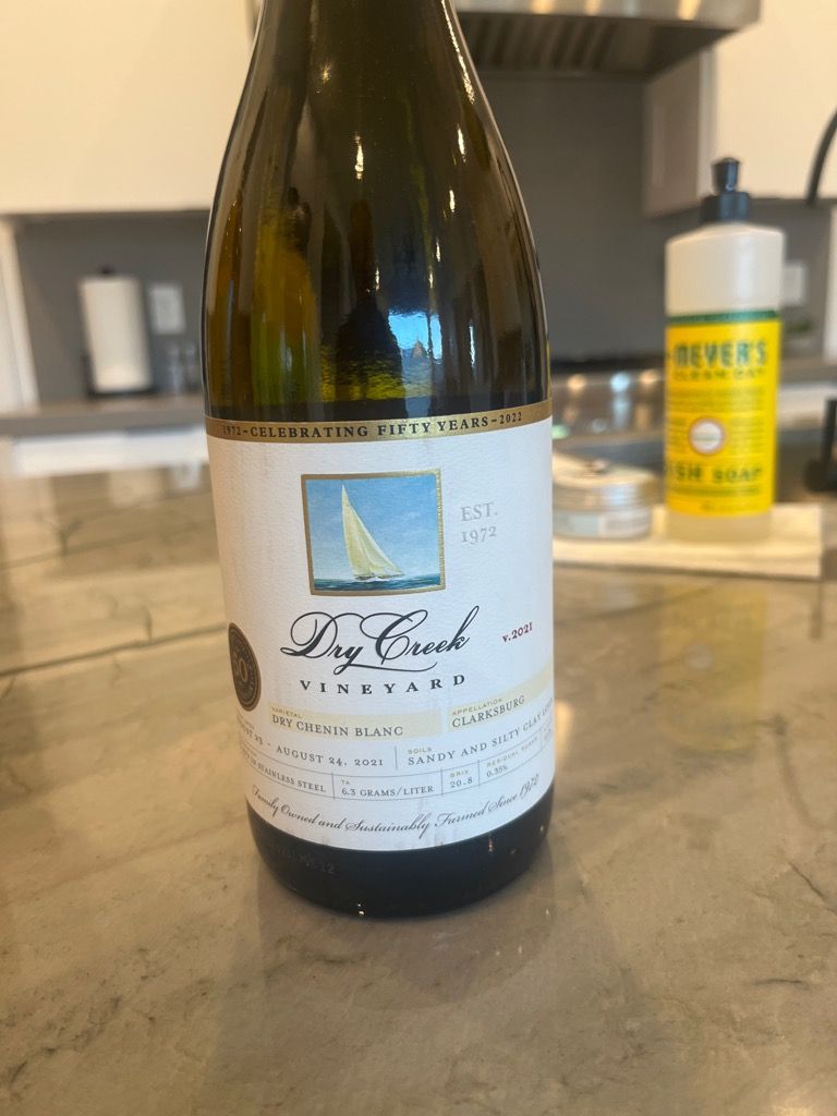 2022 Dry Creek Vineyard Chenin Blanc Dry Chenin Blanc Wilson Ranch, USA ...