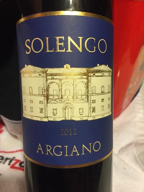 2012 Argiano Solengo Toscana IGT, Italy, Tuscany, Toscana IGT ...
