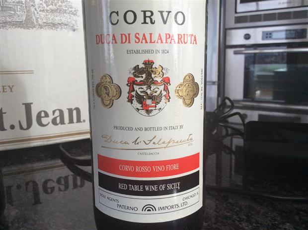 1989 Corvo Sicilia Rosso, Italy, Sicily, Sicilia - CellarTracker