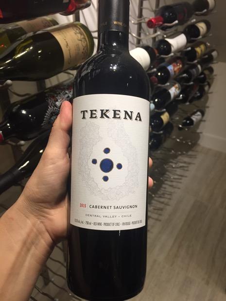 2015 Tekena Cabernet Sauvignon Special Reserve, Chile, Rapel Valley ...