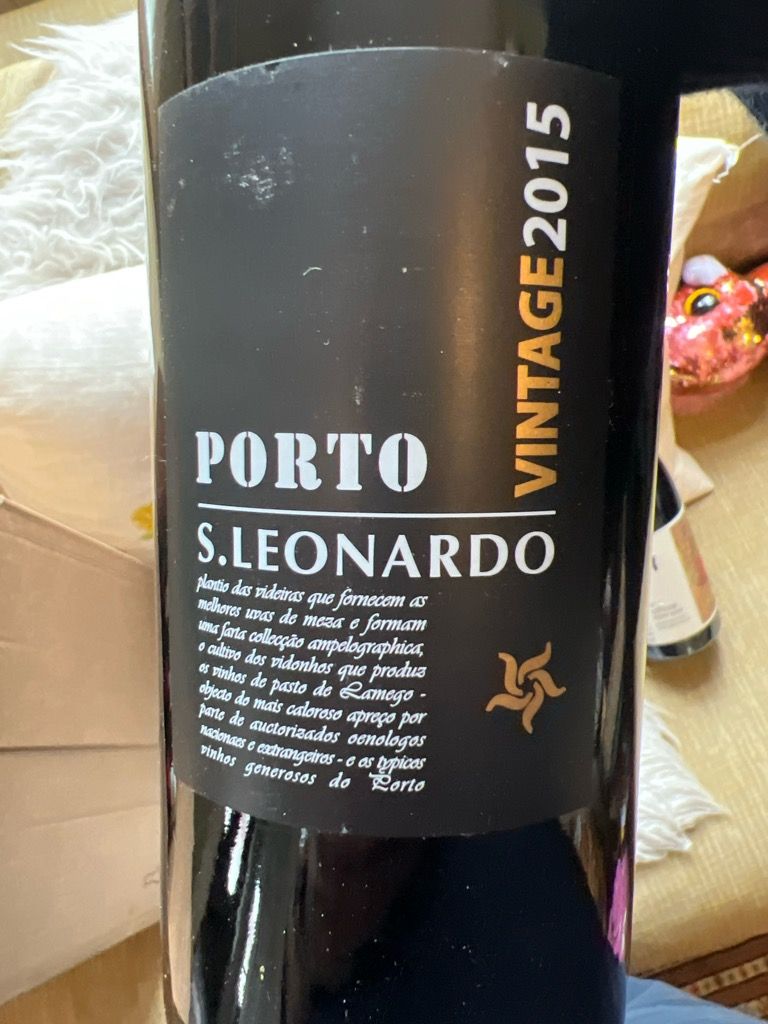 2015 S. Leonardo Porto Vintage, Portugal, Douro, Porto - CellarTracker