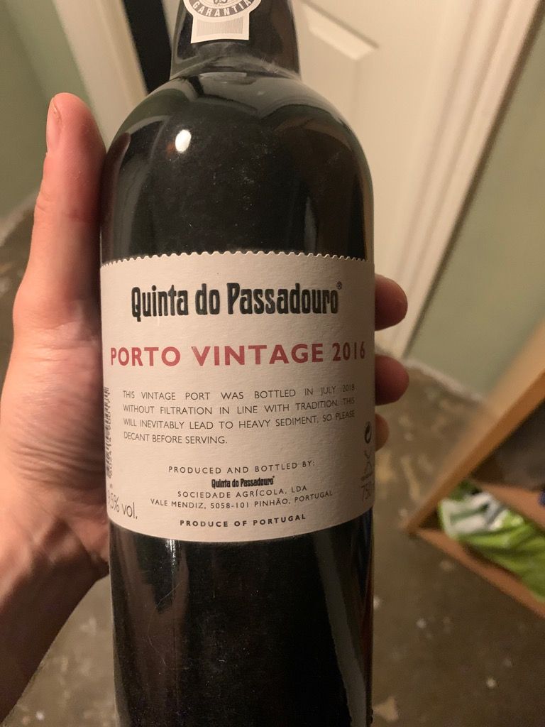 2016 Quinta do Passadouro Porto Late Bottled Vintage, Portugal, Douro ...