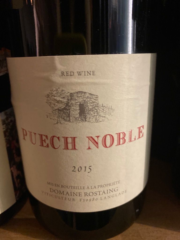 2015 Rene Rostaing Coteaux du Languedoc Puech Noble, France, Languedoc ...