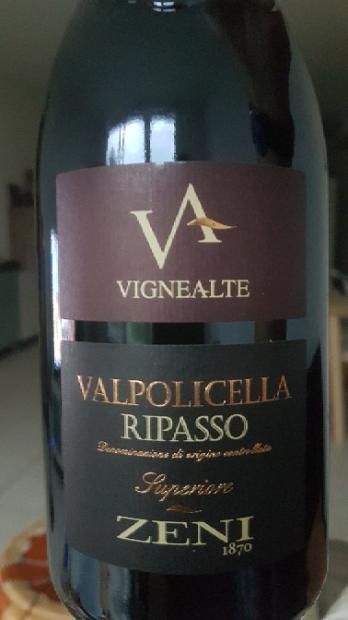 2015 Zeni Valpolicella Superiore Ripasso Vignealte, Italy, Veneto ...