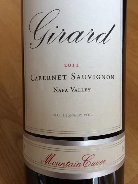 2011 Girard Winery Cabernet Sauvignon Spring Mountain District, USA ...