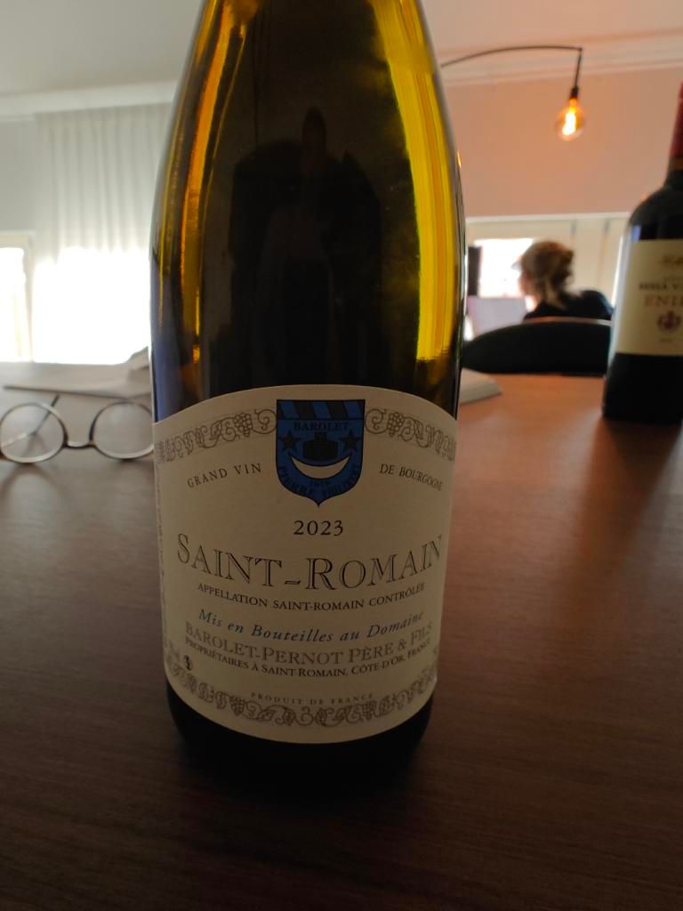 2023 Barolet-Pernot Pere et Fils Saint-Romain Blanc, France, Burgundy ...