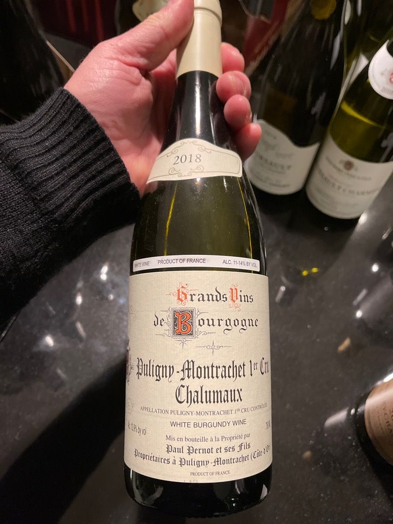 2018 Paul Pernot et ses Fils Puligny-Montrachet 1er Cru Les Chalumeaux ...