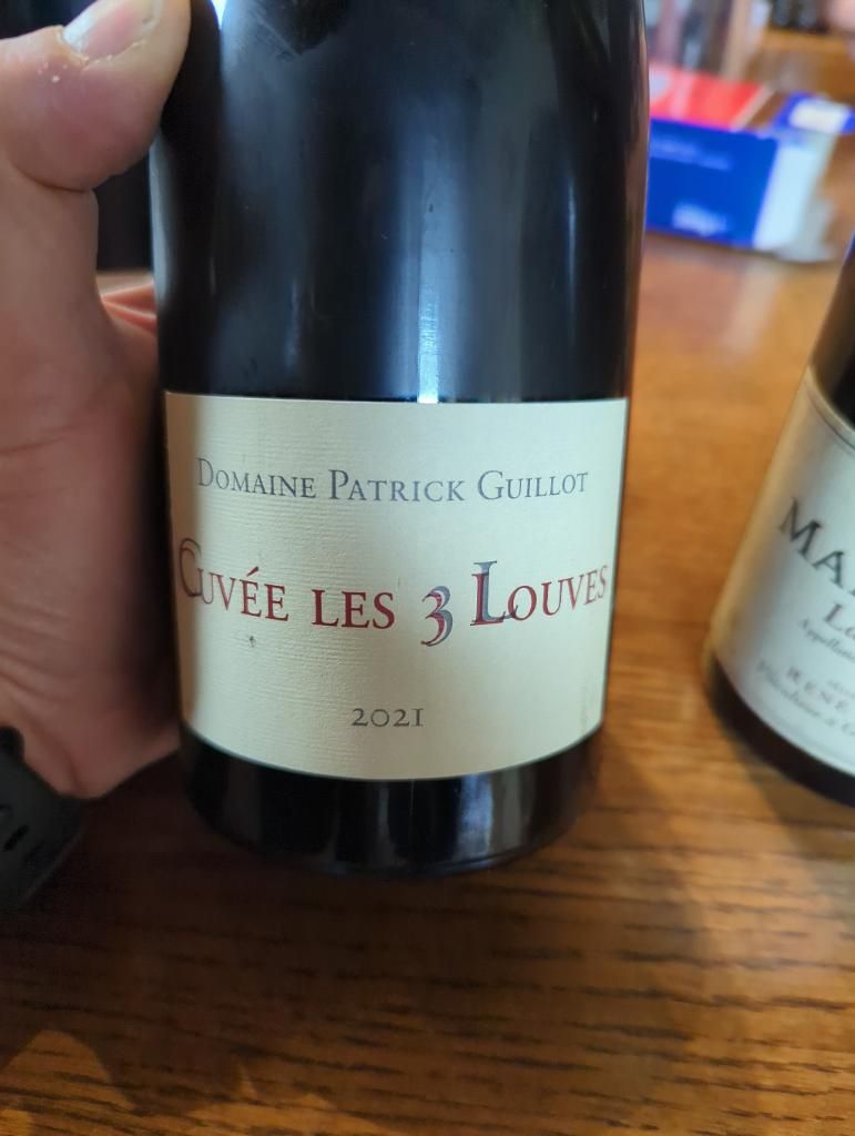 2021 Domaine Patrick Guillot Mercurey 1er Cru Cuvée les 3 Louves, France, Burgundy, Côte ...