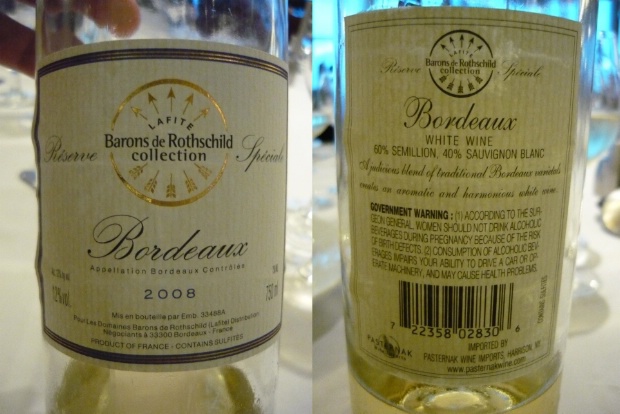 2008 Barons de Rothschild (Lafite) Réserve Spéciale, France, Bordeaux ...