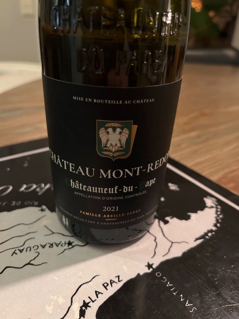 2021 Château Mont-Redon Châteauneuf-du-Pape Blanc, France, Rhône, Southern Rhône, Châteauneuf-du ...
