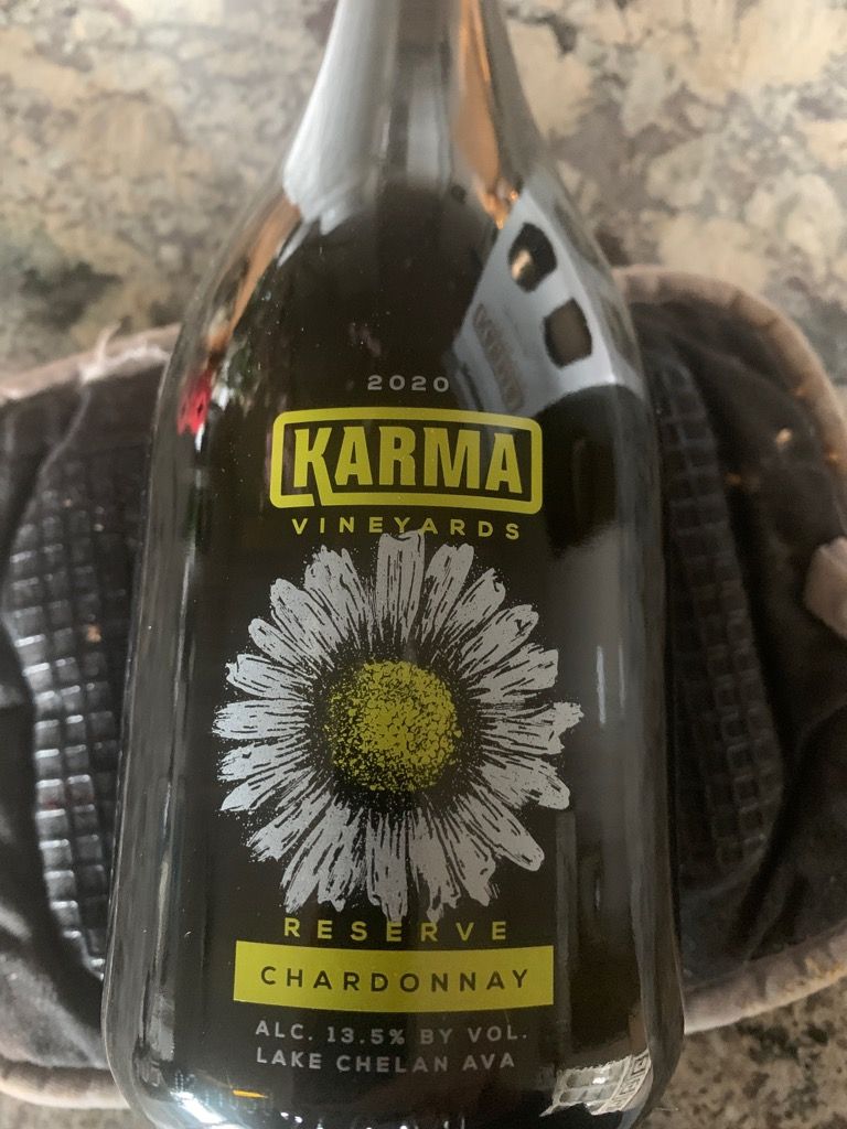 2019 Karma Vineyards Chardonnay Reserve, USA, Washington, Columbia ...