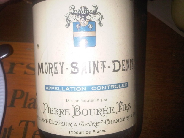 1990 Pierre Bourée Fils Morey St. Denis, France, Burgundy, Côte de ...