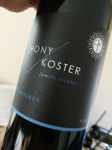 2014 Anthony Koster Cabernet Sauvignon Barrel Select, USA, California ...
