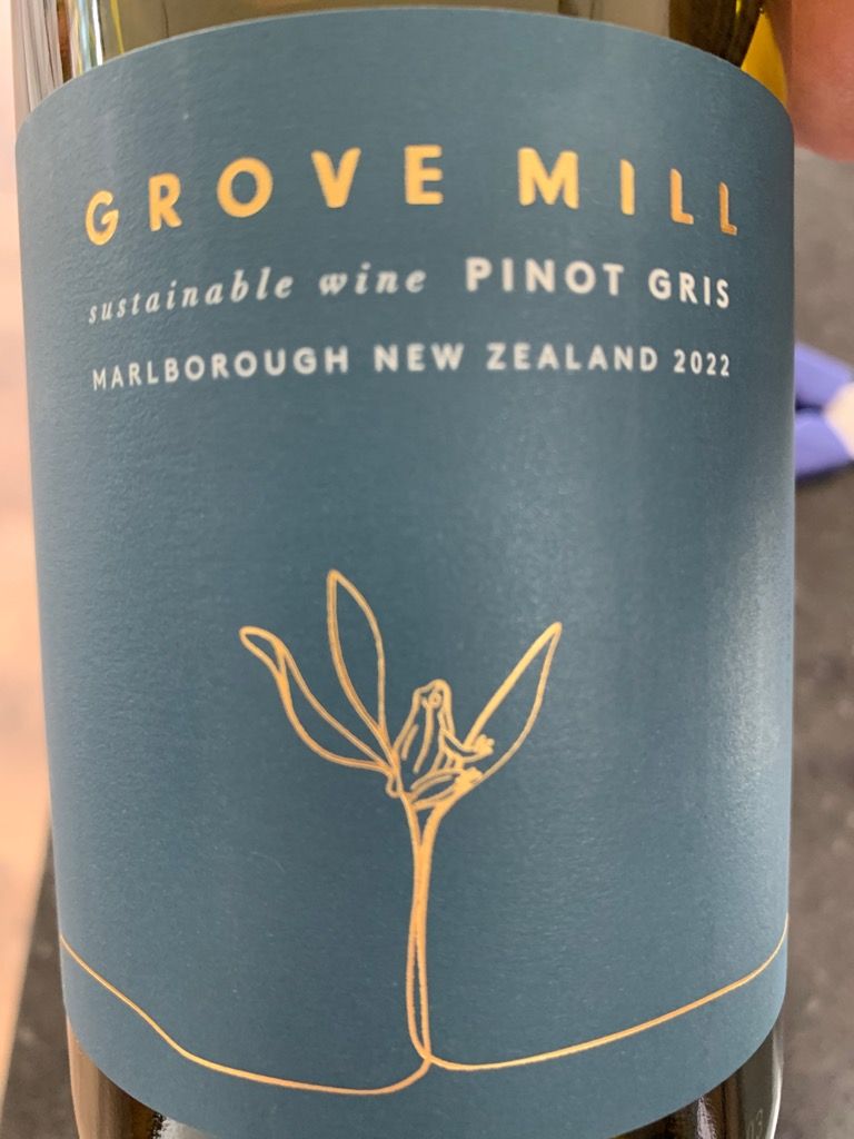 2023 Grove Mill Pinot Gris, New Zealand, South Island, Marlborough ...